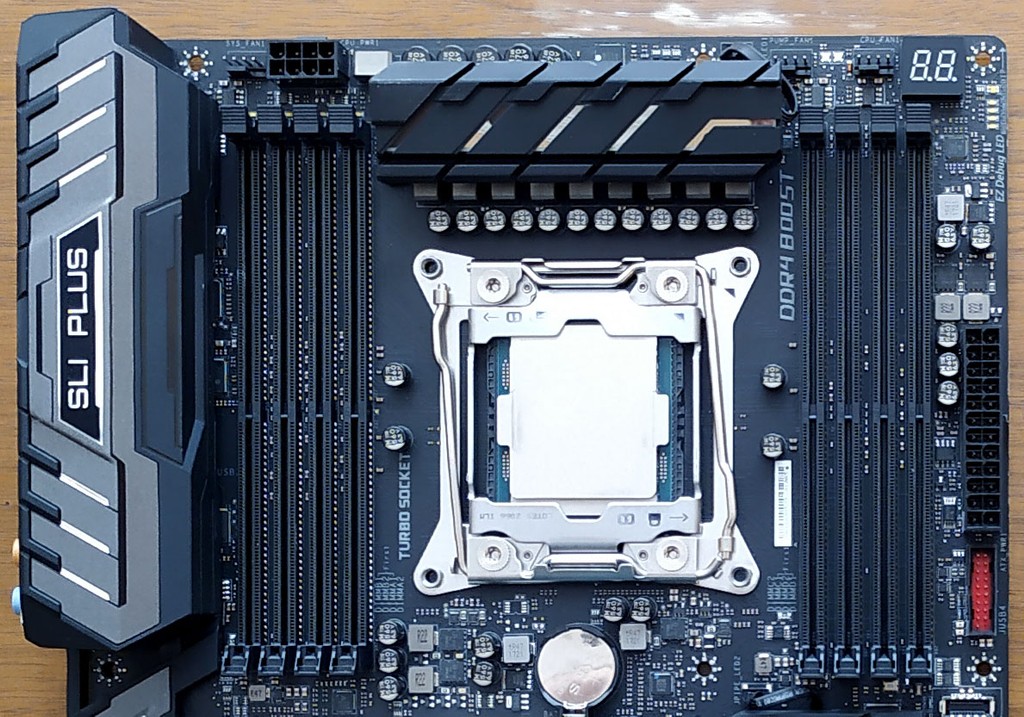 i7 7740X და MSI X299 SLI Plus სოკეტ 2066 - ზე -> თბილისის ფორუმი