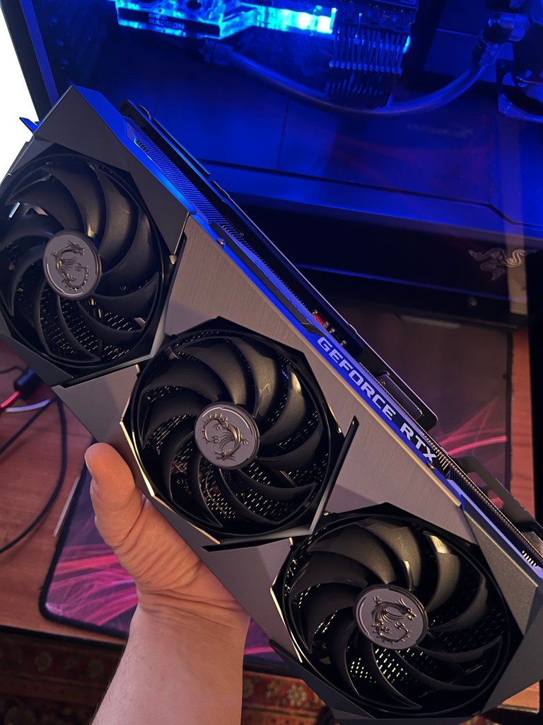 MSI RTX 3090 Ti Suprim X ახალი -> თბილისის ფორუმი